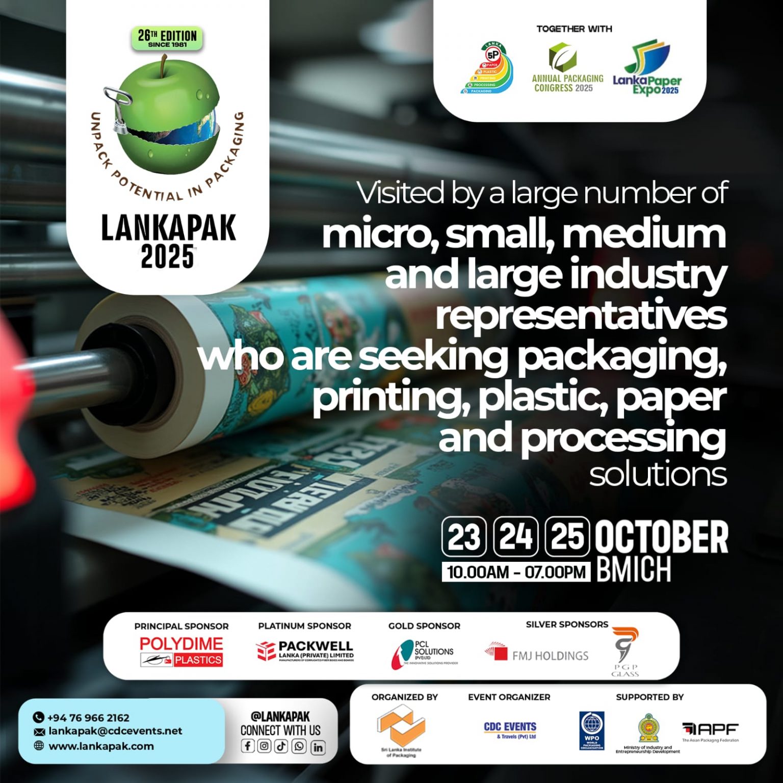 LANKAPAK 2025 – Sri Lanka Institute of Packaging